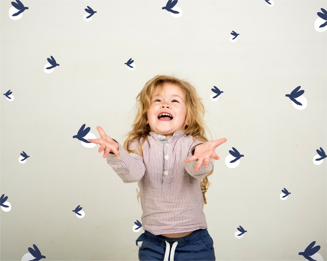 Fireflies | VINYL Wall Decals | 60 Pack | 2 Colours | Peel & Stick ...