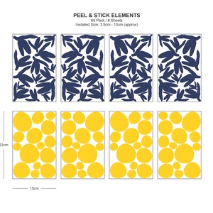 Fireflies | VINYL Wall Decals | 60 Pack | 2 Colours | Peel & Stick ...