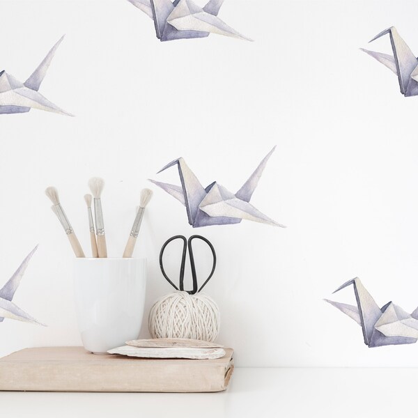 Crane Wall Decal - Etsy