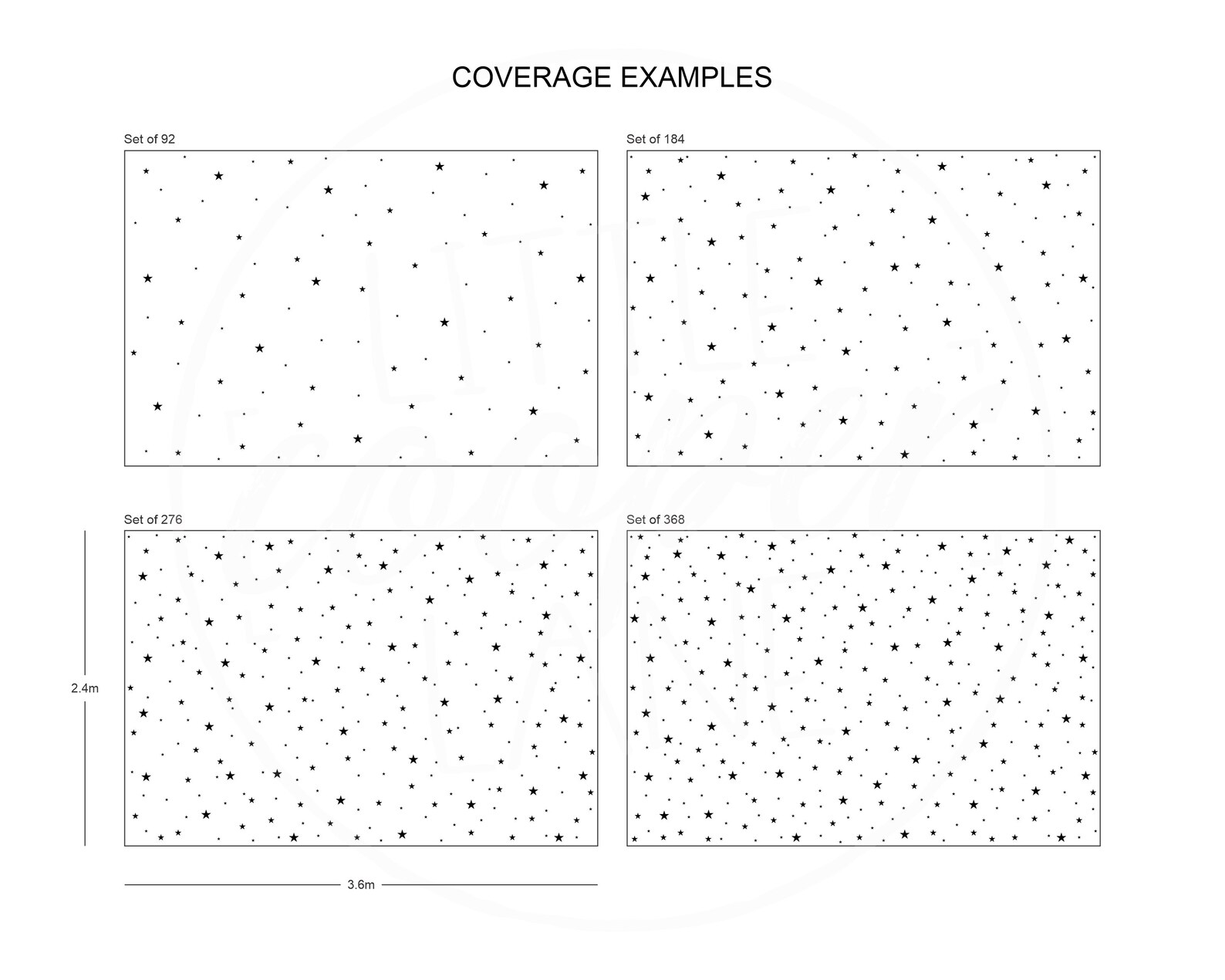 Stars VINYL Wall Decals Multi Colour Mixed Size Star - Etsy UK