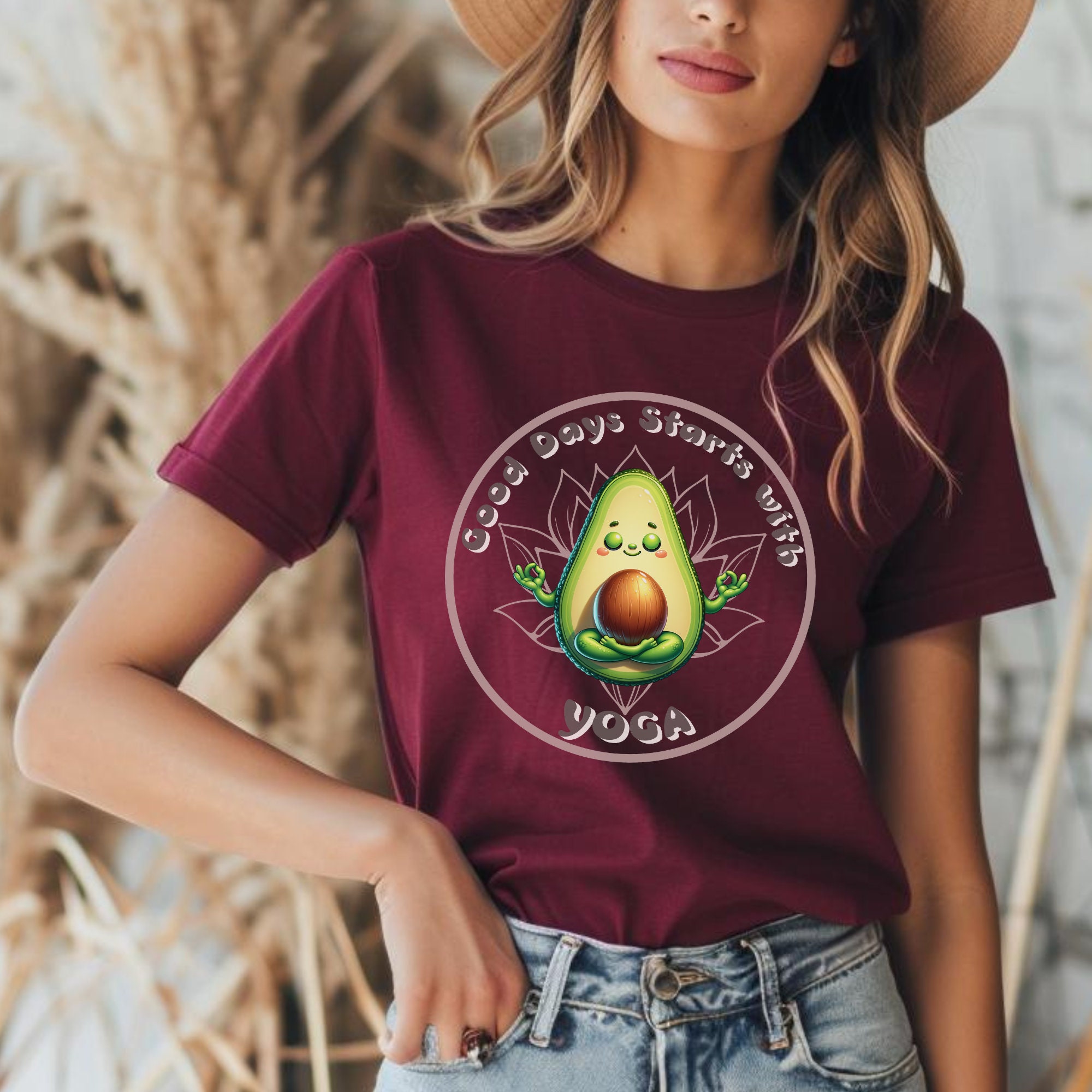 Avocado Zen Shirt, Yoga Lover Gift, Meditation Tee, Spiritual Tshirt ...