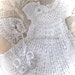 Christina Crochet Christening Dress Pattern Baby Crochet - Etsy