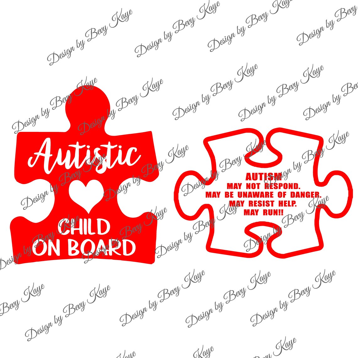 Instant SVG Download to Create/cut Your Own Autism | Etsy