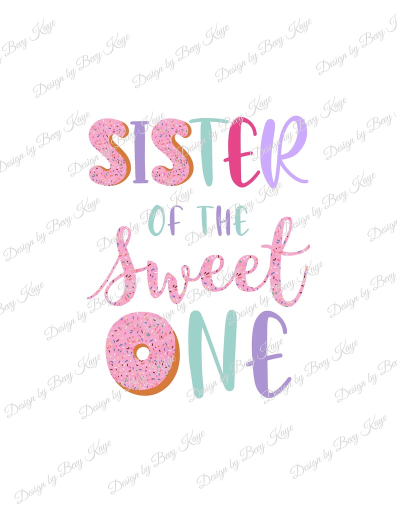 Custom Bundle: Instant Download of sweet One - Etsy