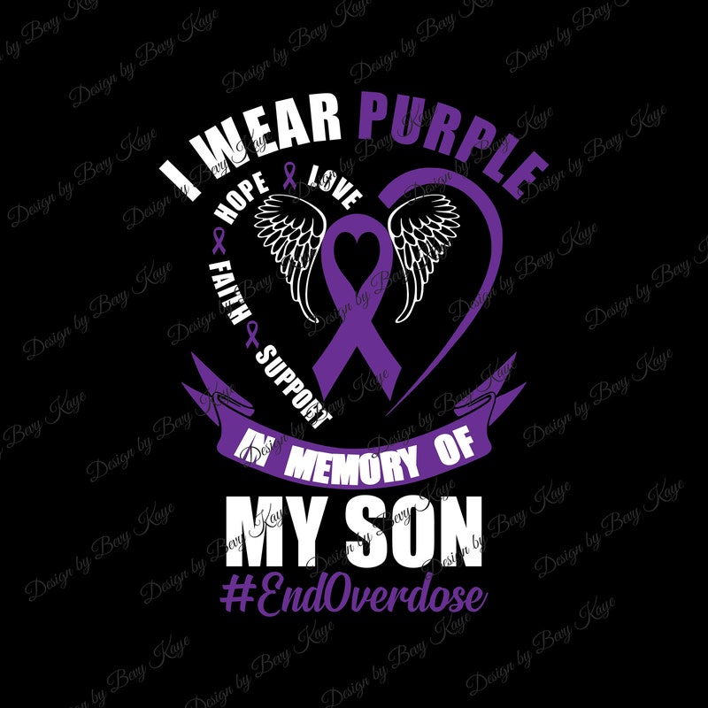 Overdose Awareness Svg - Etsy