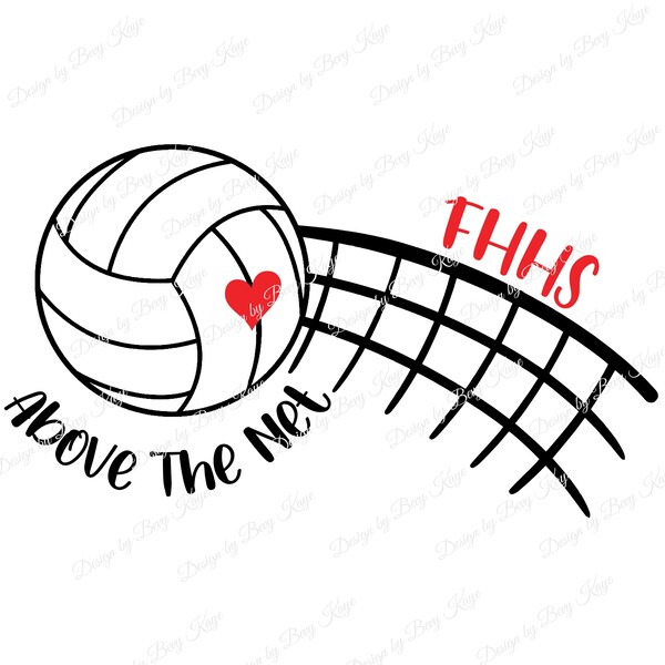 Volleyball Net Svg - Etsy