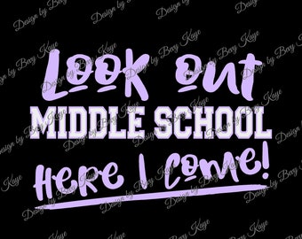 Middle School Svg - Etsy