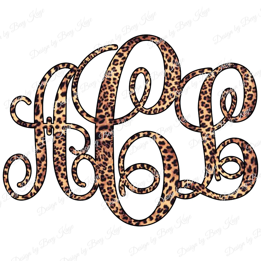 Custom Design Request of ACL, KCD, CCL and A C R Leopard Monogram ...