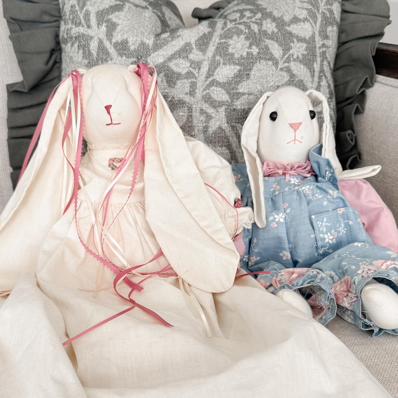 Linen Stuffed Animal - Etsy