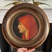 Mid Century French Portrait Plaque of Saint Fabiola After Jean-jacque ...