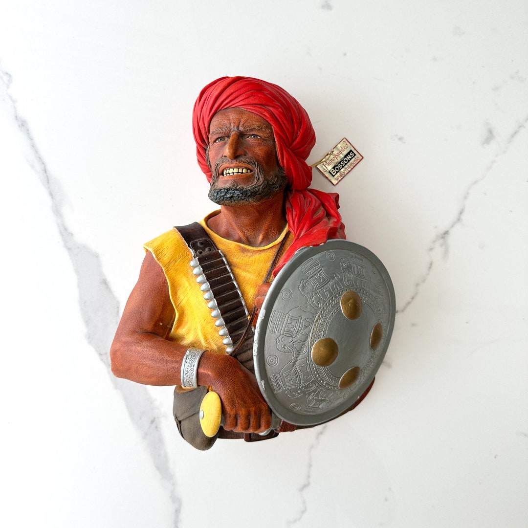 Mid Century Bossons Wall Sculpture: Pathan 1967 Congleton England - Etsy