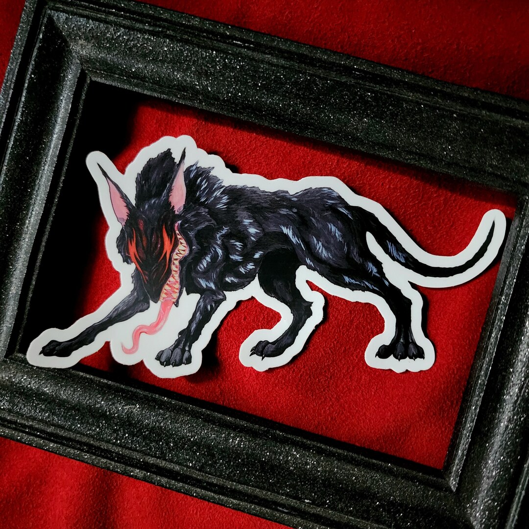 Beast of Darkness Die Cut Sticker - Etsy