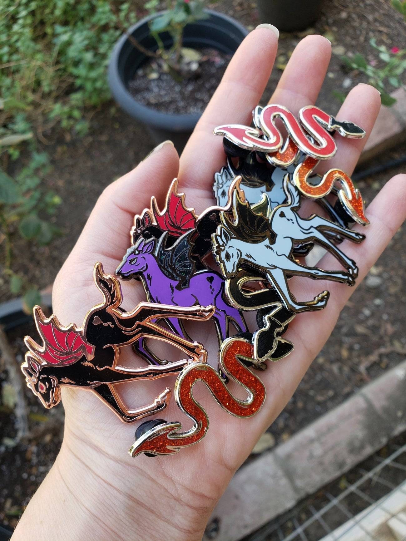 Seconds Pins Goth Pins Kinky Pins Goth Deer Pin Pet Play Pin - Etsy