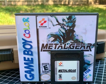 Metal Gear Game Boy - Etsy