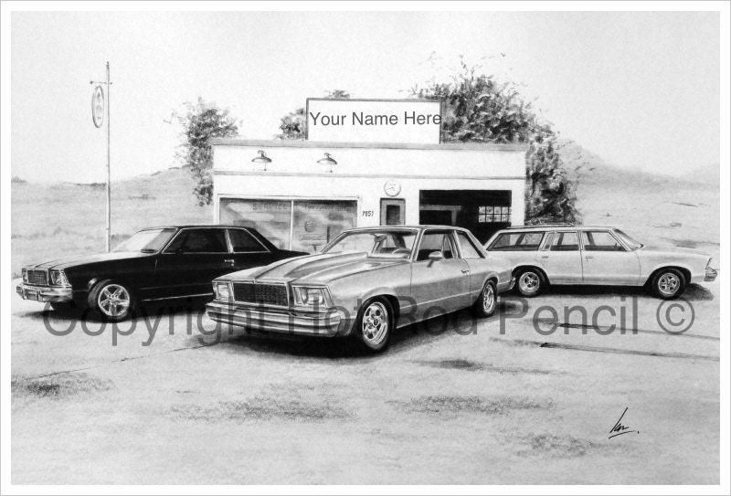 78-79-80-81-82-83-84-85-86 Chevy Malibu G Body Customized | Etsy