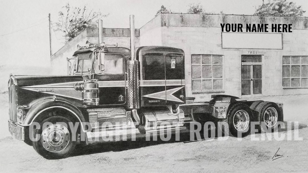 Kenworth W-900, Conventional, Semi Truck, Movin' on Tv Show, Customized ...