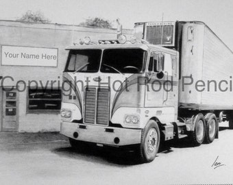 Peterbilt Cabover - Etsy