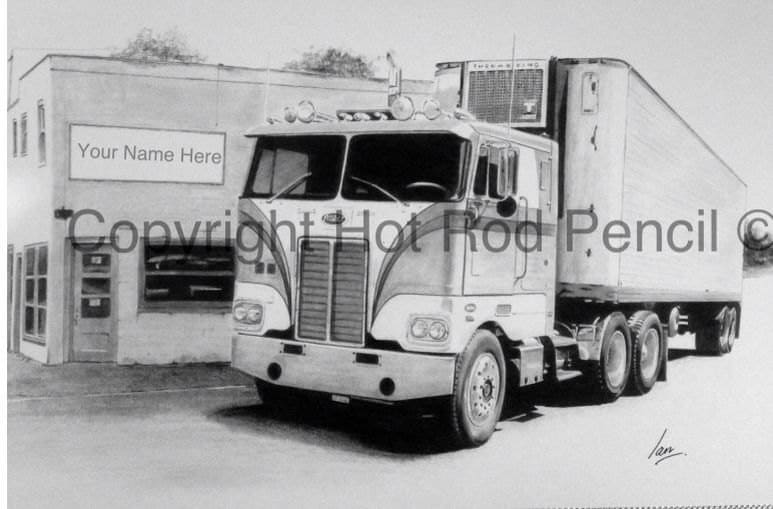 Custom Peterbilt Drawings