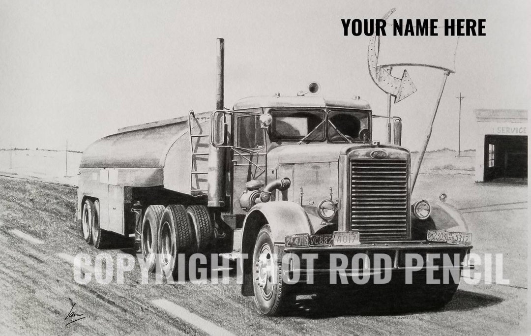 Peterbilt, 351, 359, Conventional, Semi Truck, Tanker, Customized ...