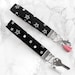 Wristlet Keychain, Black Star Key Fob Wristlet, Boho Star Keychain ...