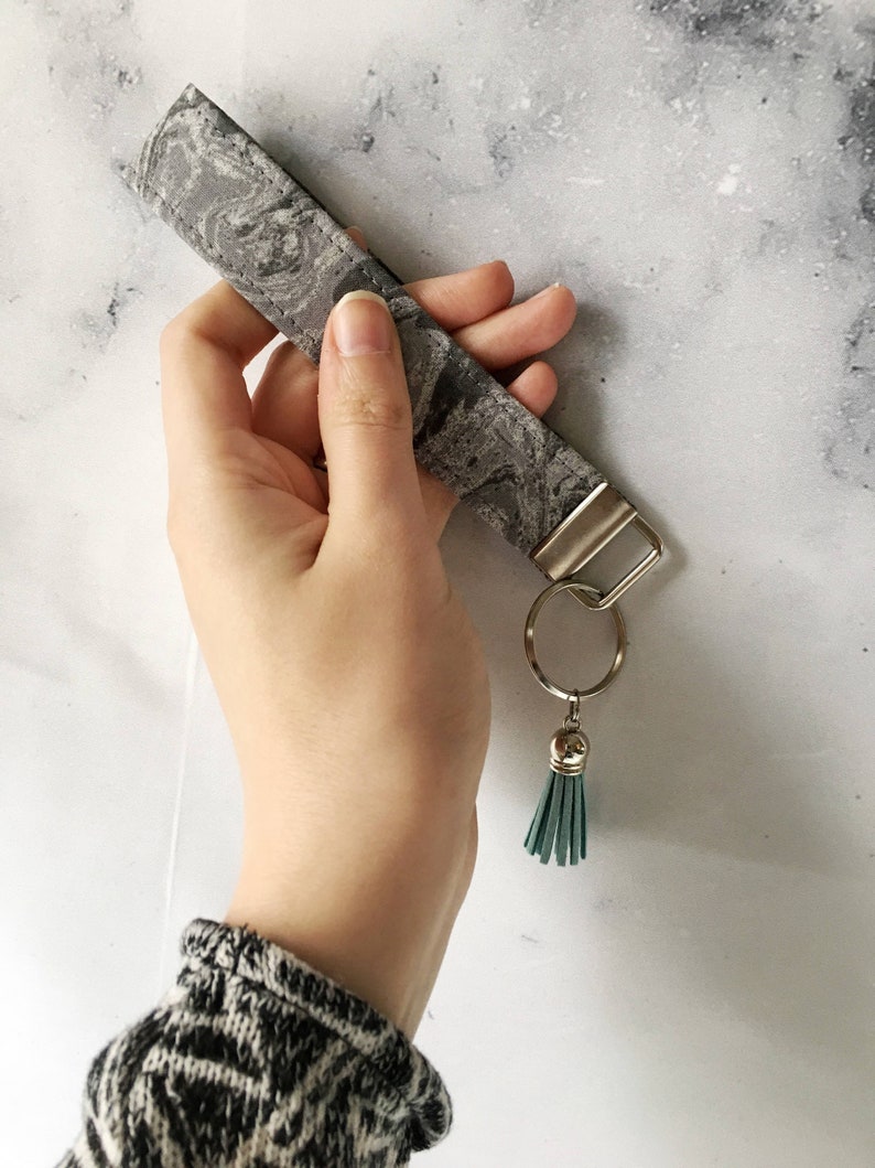 Custom Wristlet Keychain for Women Keychain with tassel Key | Etsy