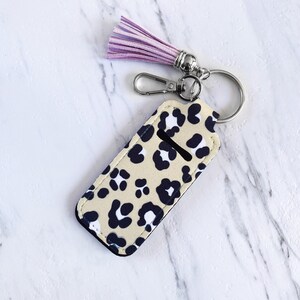 Checker Keychain Lip Balm Holder, Girly Chapstick Key Fob, Retro ...