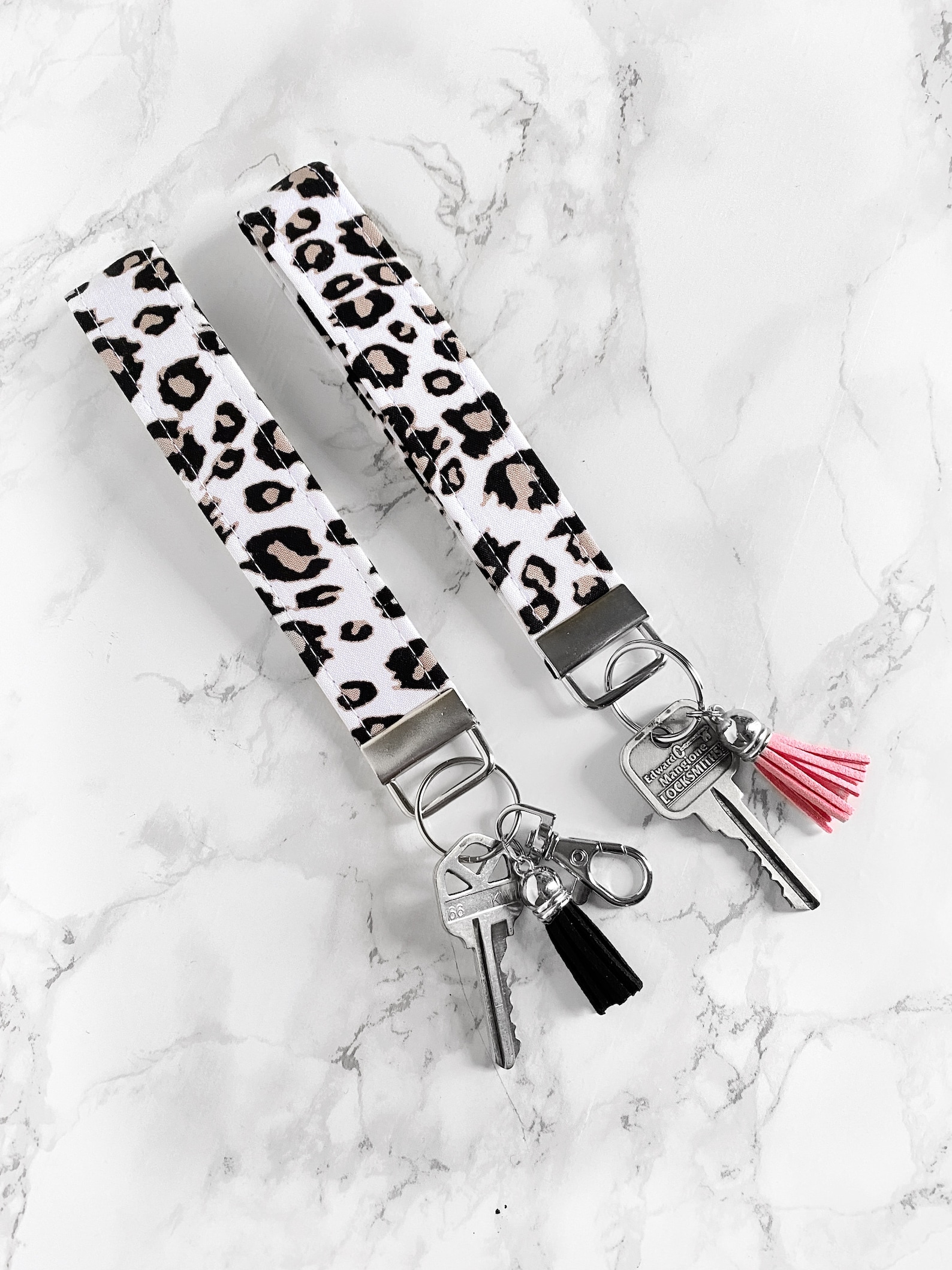 Wristlet Keychain Cheetah Key Fob Wristlet Leopard Keychain - Etsy
