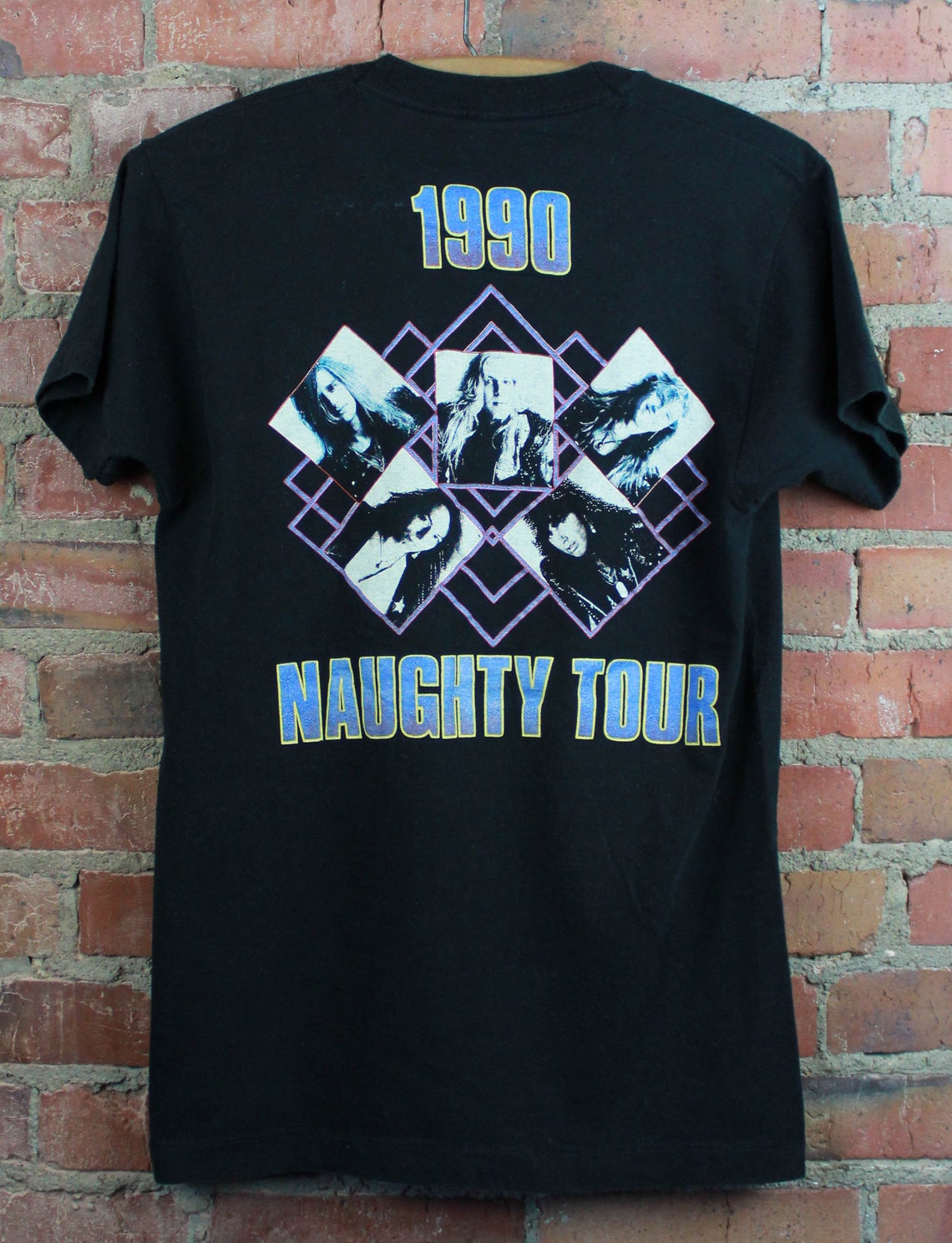 Vintage 1990 Danger Danger Concert T Shirt Naughty Tour Black | Etsy