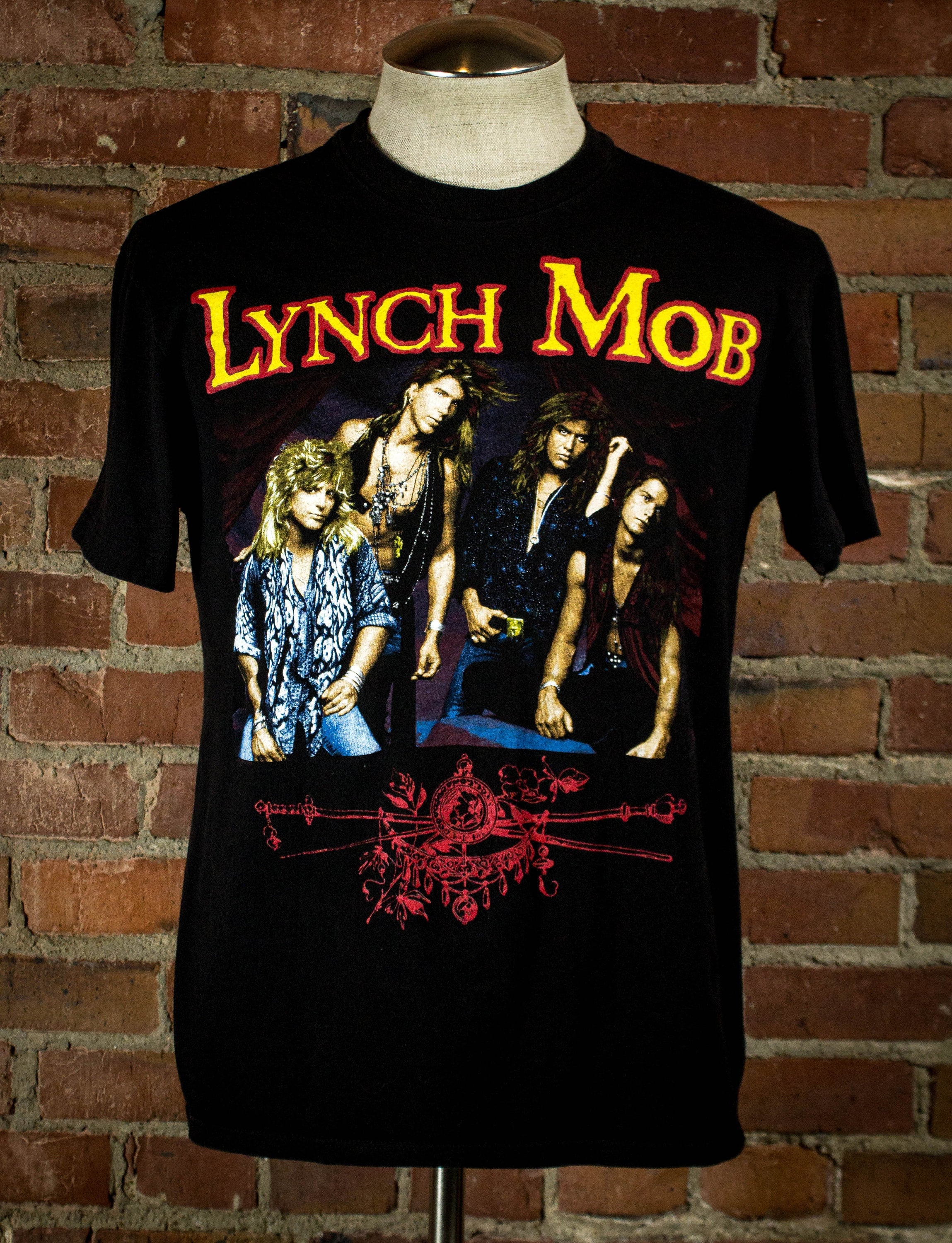 Vintage 1990 Lynch Mob Rules Black Concert T Shirt Unisex | Etsy