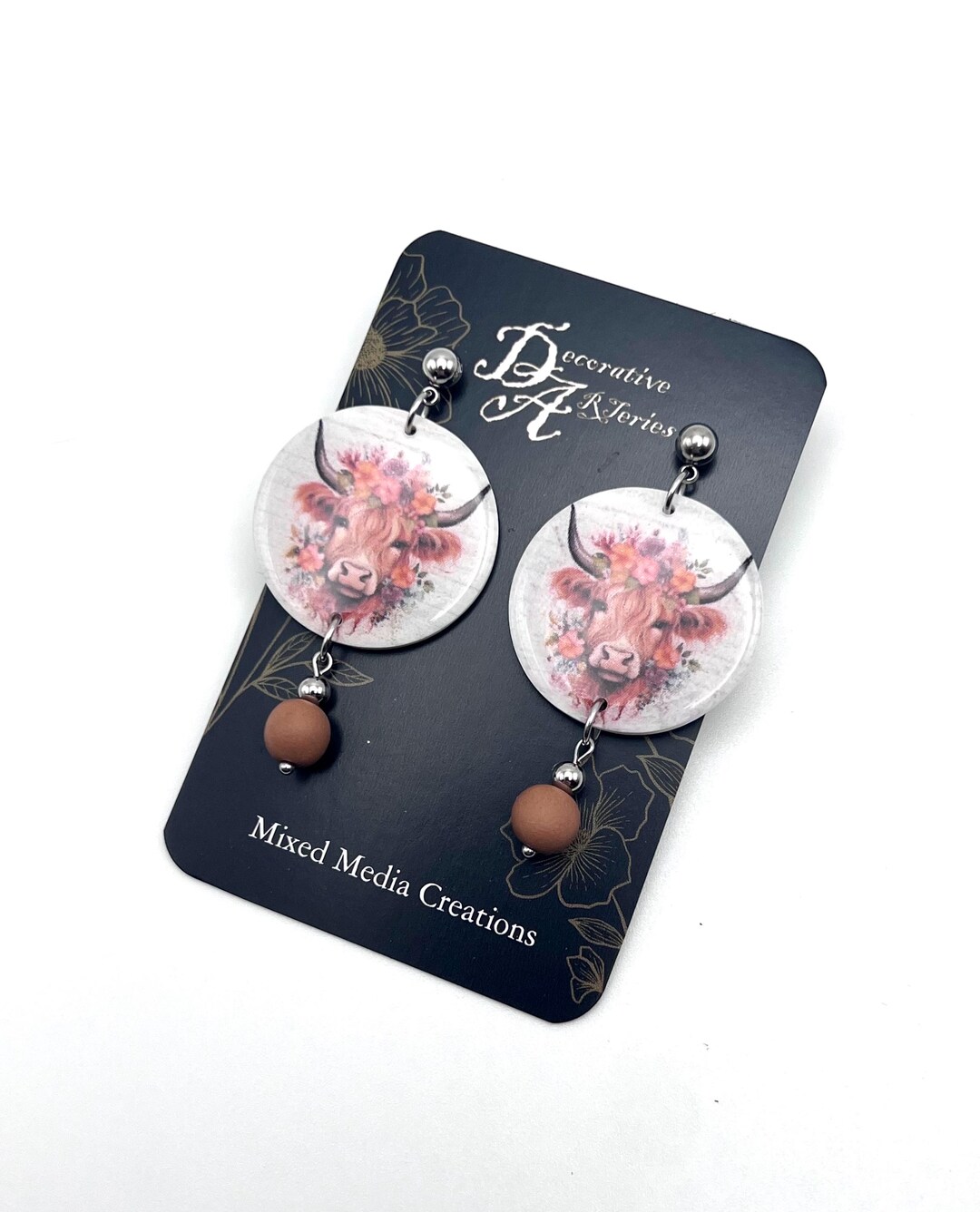 Highland Cow Drops - Etsy