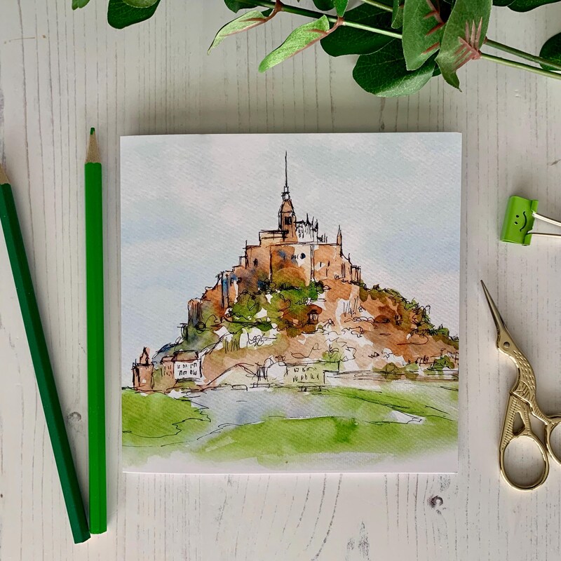 Mont St Michel - Etsy