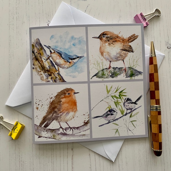 Bird Greeting Card - Etsy