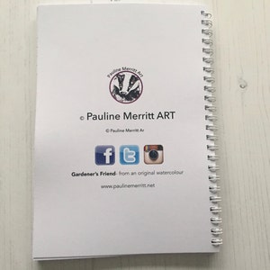 Robin Notebook A5 Spiral Bound Notepad Wildlife Art - Etsy