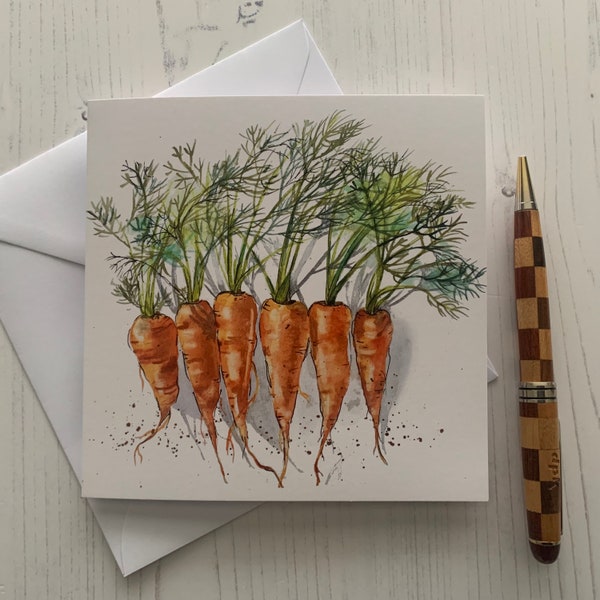 Vegetable Cards - Etsy