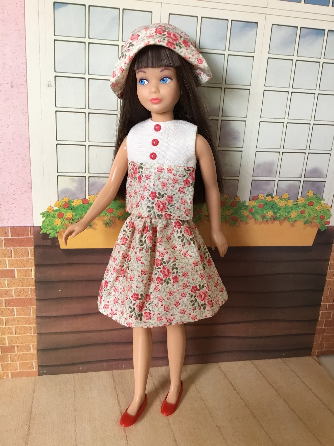 SKIPPER Cotton Skirt Top and Hat Outfit - Etsy