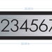 Custom House Number Civic Address Sign modern / contemporary | Etsy