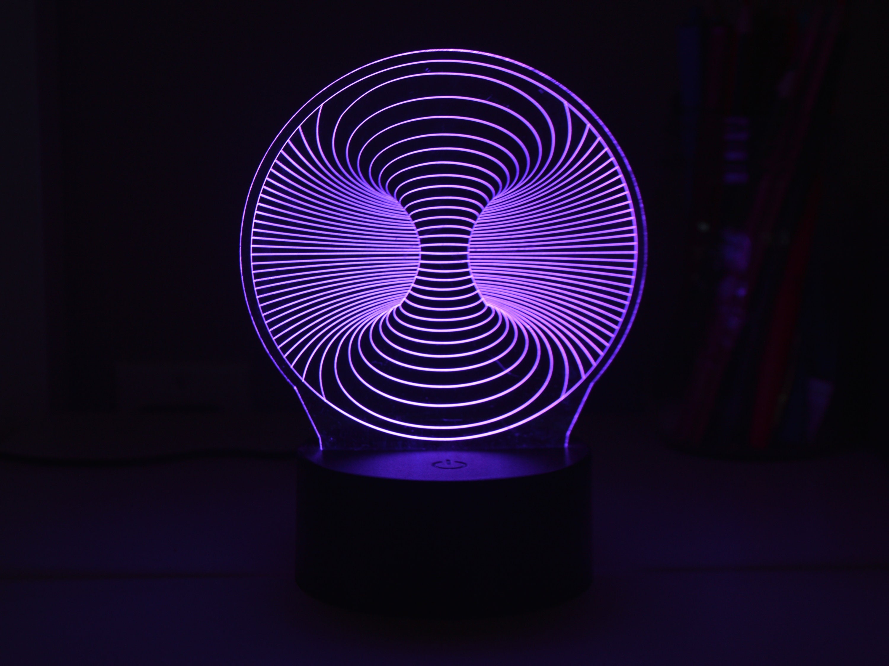 Custom Edge Lit Lamp Fandom Lamps Sport Team Lamps | Etsy