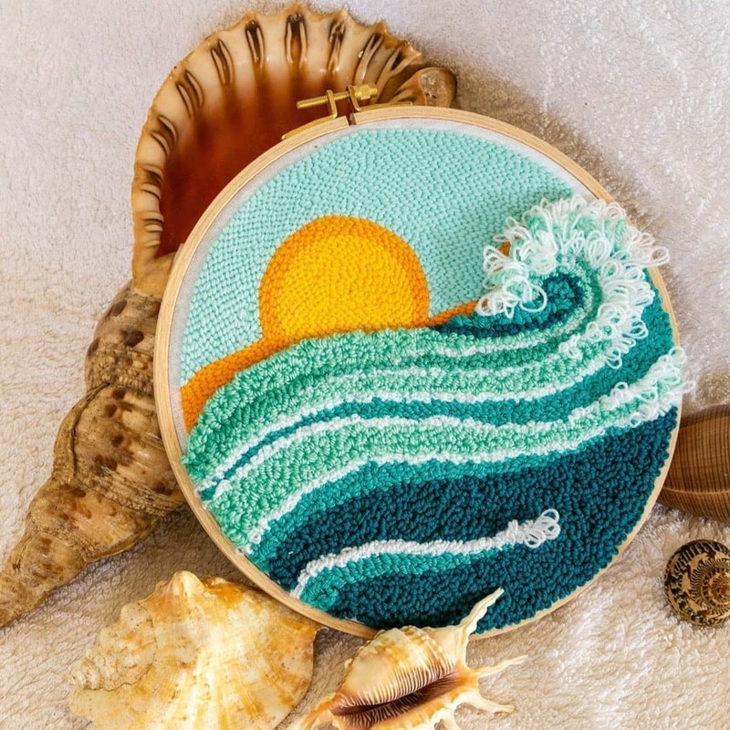 Modern Punch Needle - Etsy