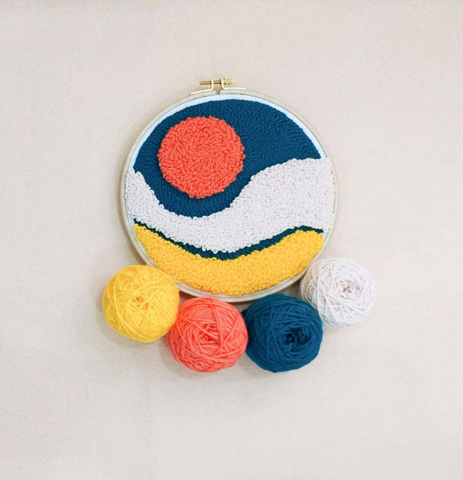 Punch Needle Embroidery Kit Starter Kit Punch Needle | Etsy