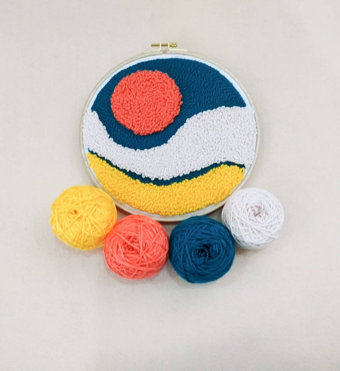 Punch Needle Embroidery Kit Starter Kit Punch Needle - Etsy