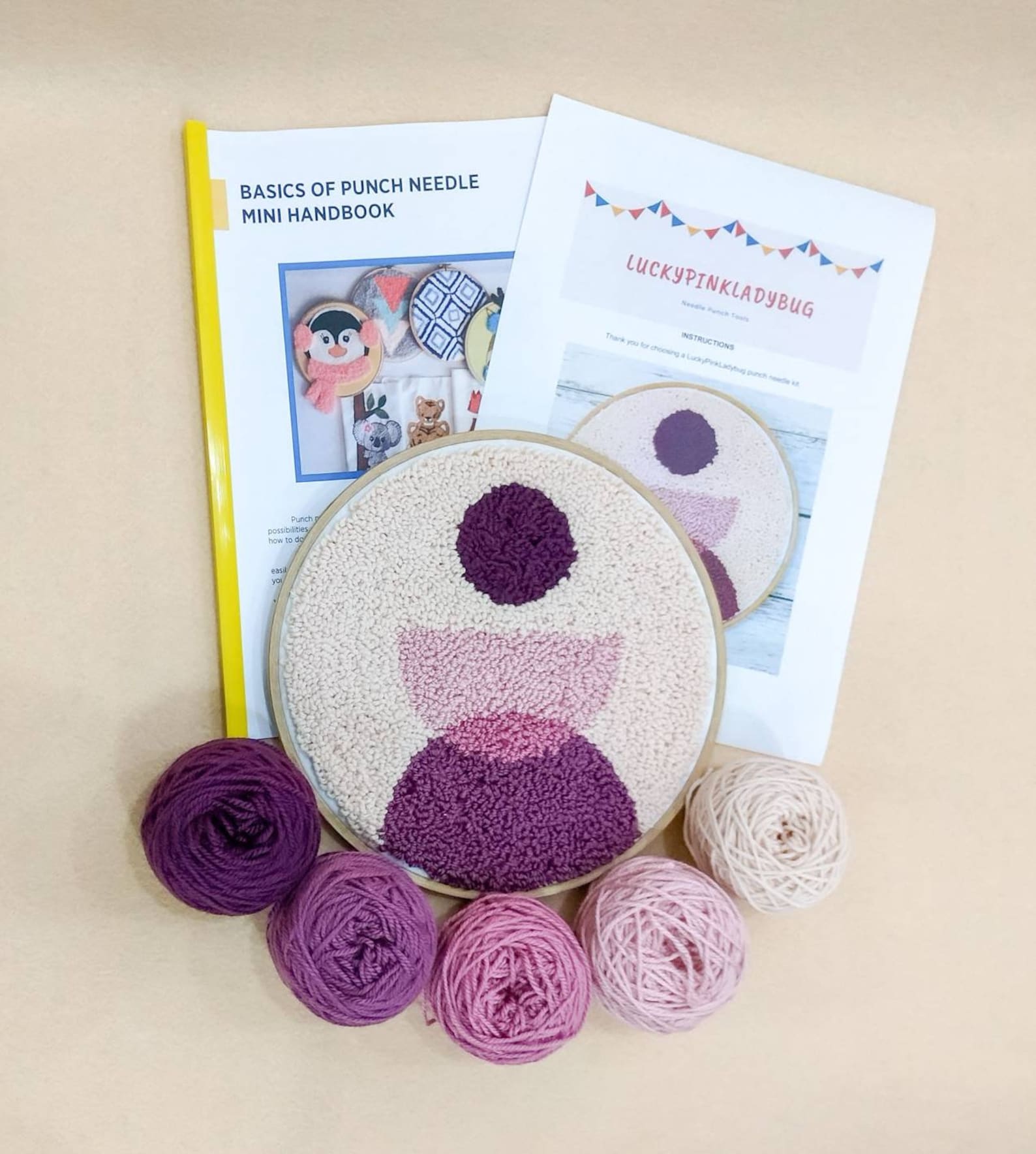 Abstract Woman Punch Needle Kit Starter Kit Punch Needle - Etsy