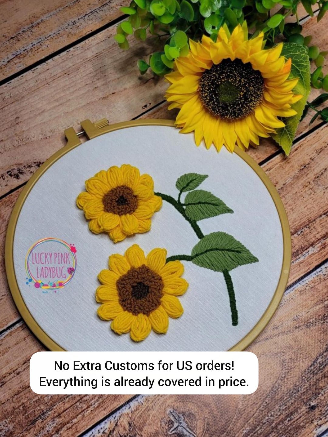 Sunflowers Punch Needle Kit: Floral Embroidery DIY for Adults - Etsy