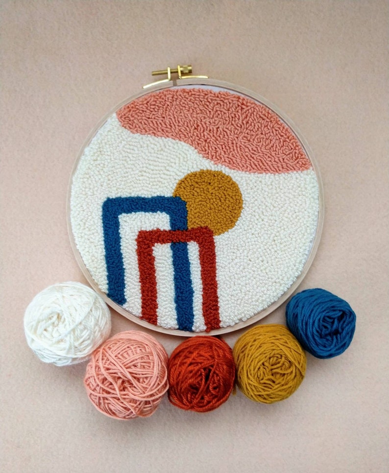 Abstract Doors Punch Needle Kit Starter Kit Punch Needle | Etsy