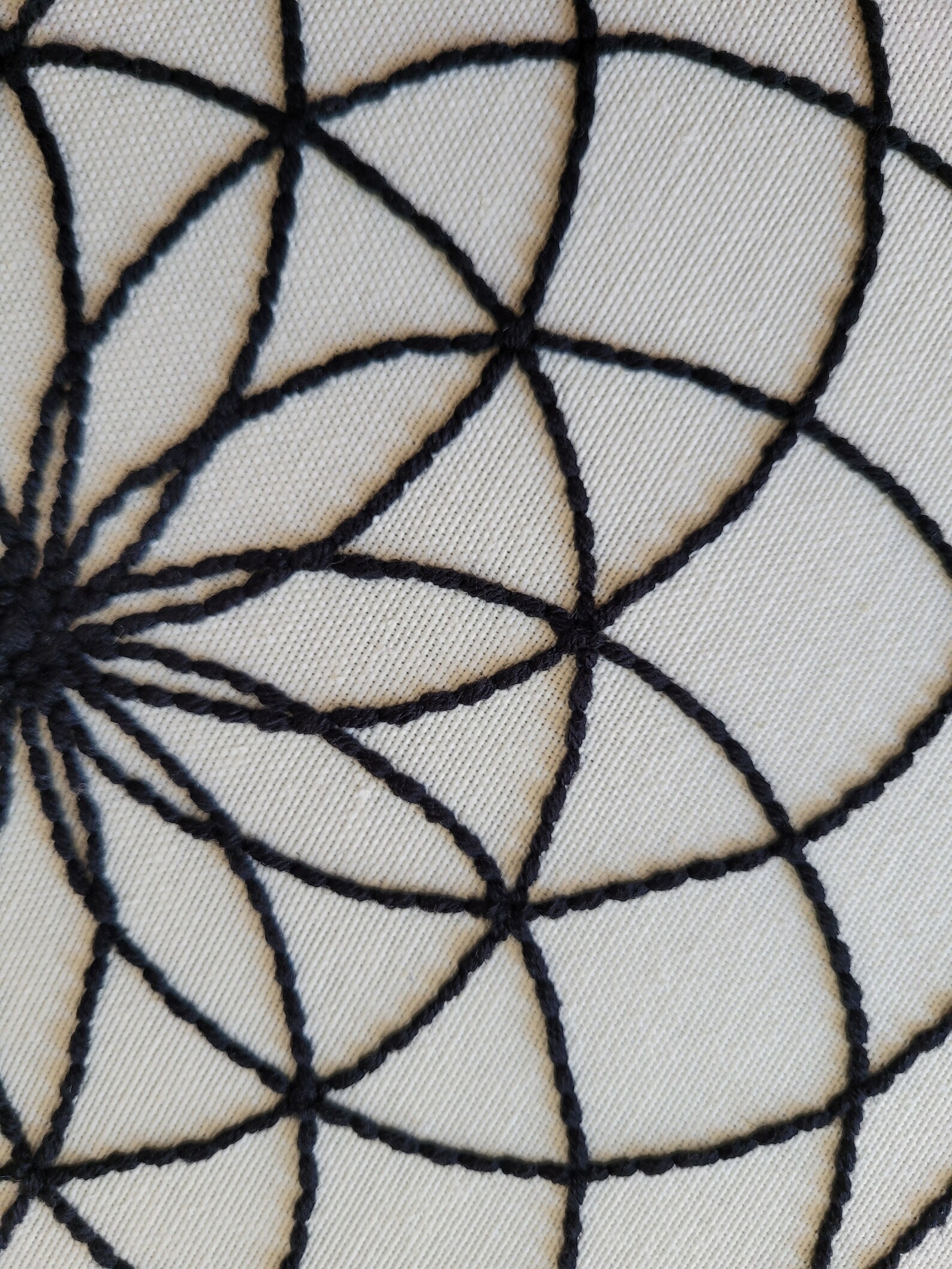 The Torus Symbol Wall Decor, Sacred Geometry Symbol Home Decor, Coded ...