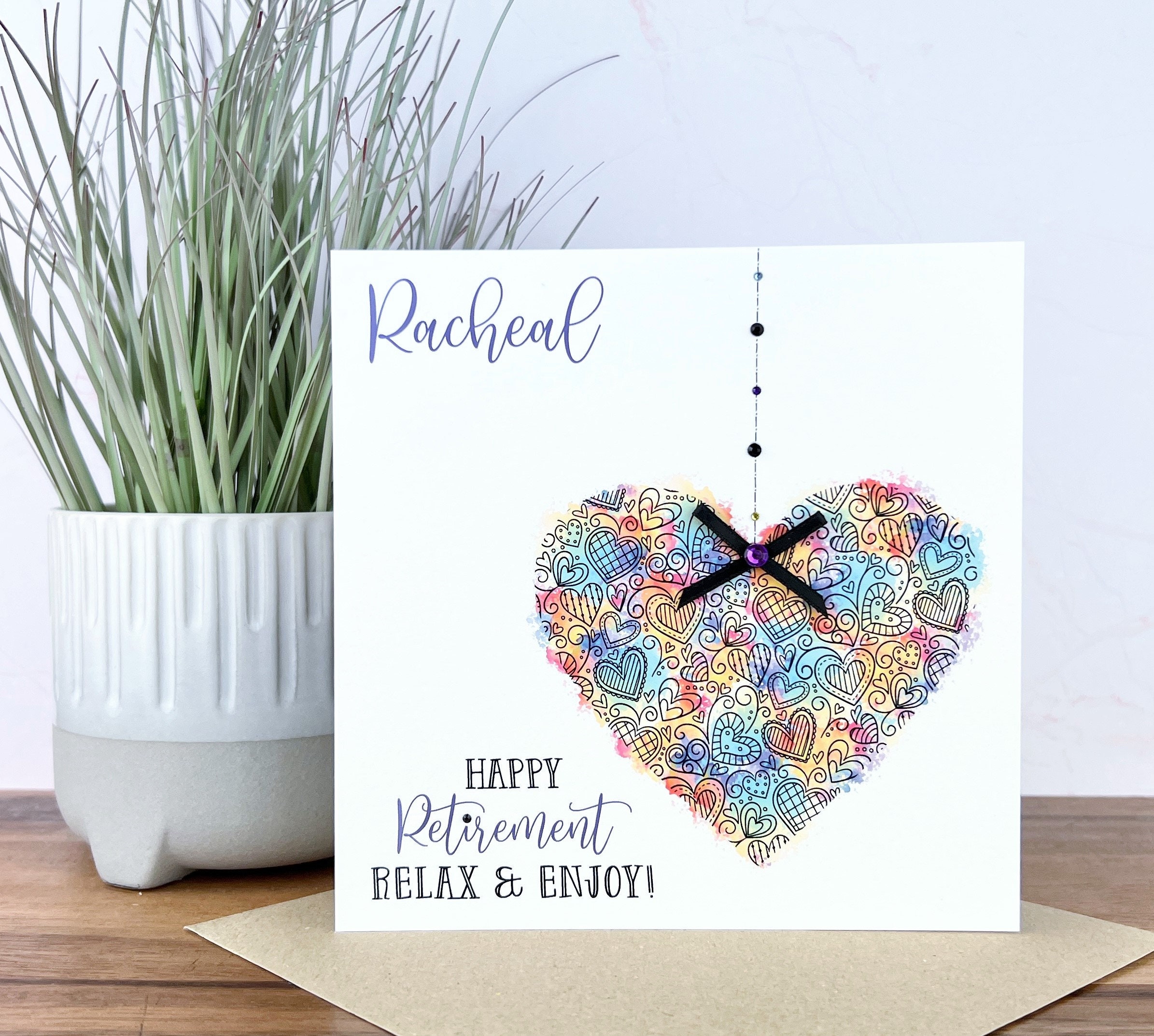 Handmade Retirement Cards