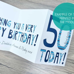 Personalised Handmade Concertina Monster Birthday Card 1st 2nd 3rd 4th ...