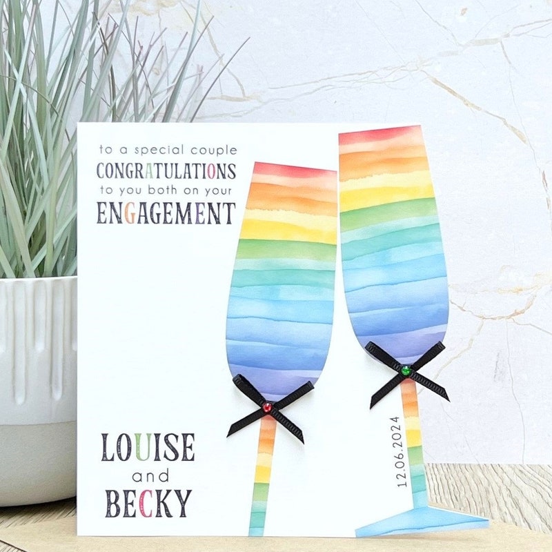 Personalise Gay Card - Etsy