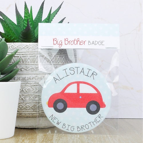 Personalised Big Brother Congratulations Card New Big Brother - Etsy
