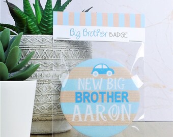 Personalised Unicorn New Big Sister Badge | Etsy