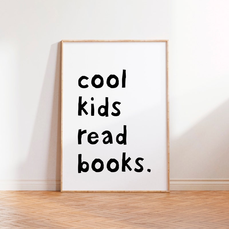 Lets Read Sign - Etsy